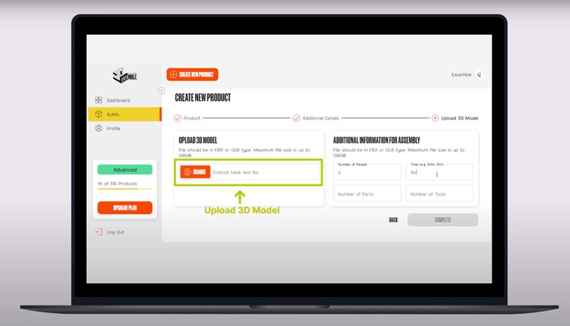 Innovative 3D Interactive Assembly Manuals | Easemble™ Innovative 3D Interactive Assembly Manuals | Easemble™